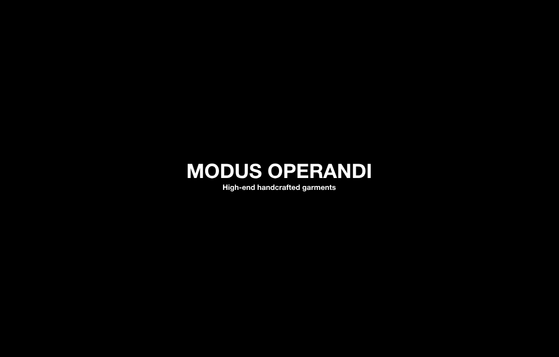 Products – MODUS OPERANDI